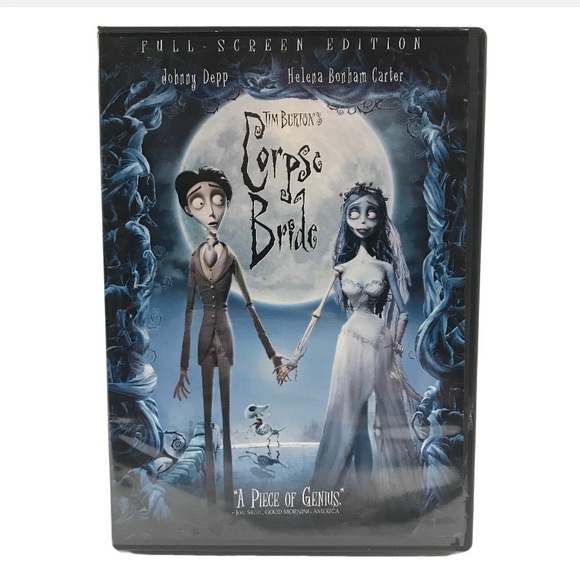 Warner Bros. | Media | Corpse Bride Dvd Full Screen Edition Tim Burton ...